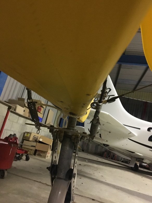 Free castoring tailwheel – Considerations – Jersey Sherwood Ranger